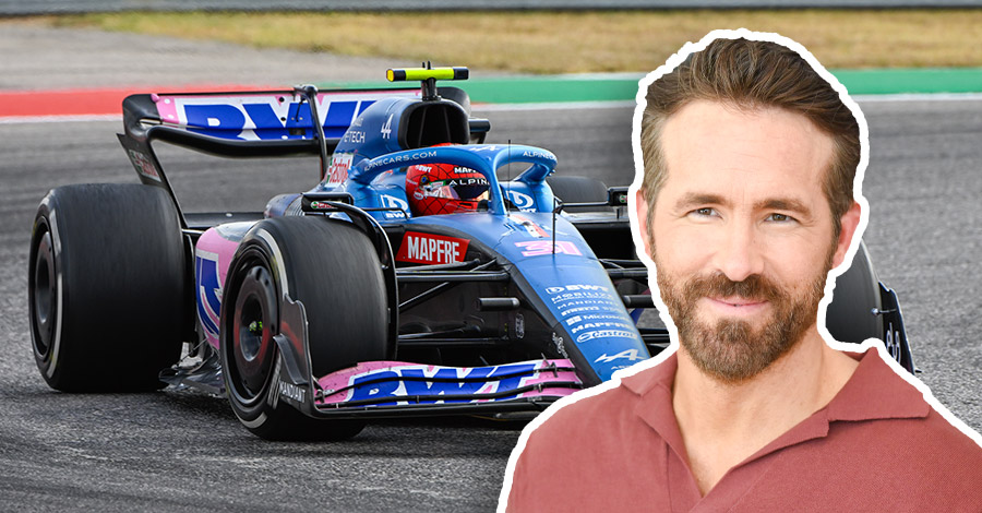 Ryan Reynolds immáron az Alpine F1-es csapatának egyik új tulajdonosa ...