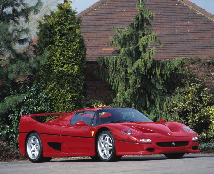 Ferrari F50 típusbemutató