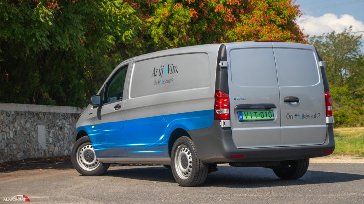 Mercedes-Benz eVito 60 kWh FWD 2022 teszt